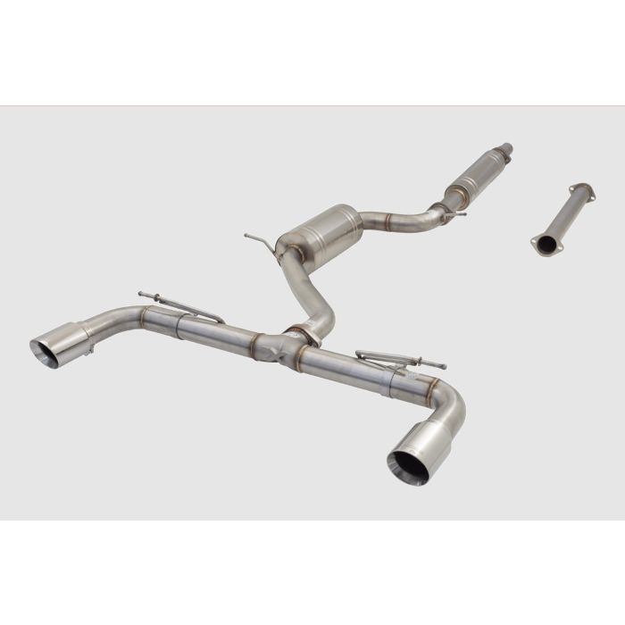 Exhaust system XForce for Volkswagen Golf 2021- GTI MK8