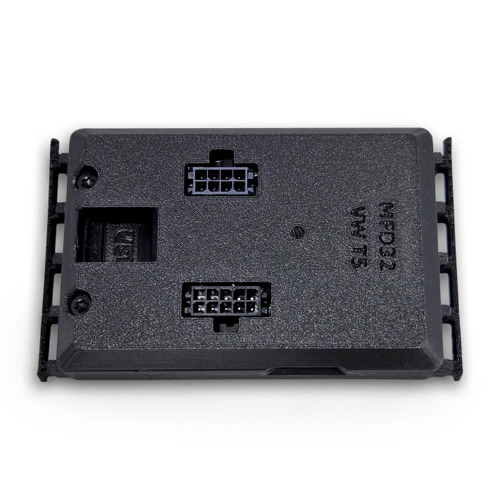 CANchecked Display MFD32 Gen2 with compartment for VW Bus T5 LHD/RHD 03-15