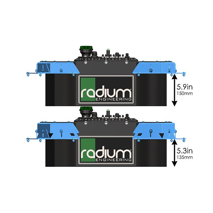 Spare Tire Fuel Cell Mounting Kit Radium Engineeri USA-RAD-20-0931 - FMIC