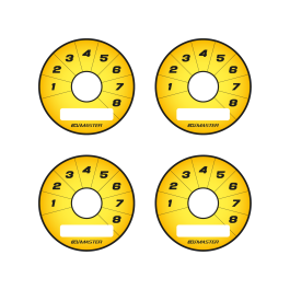 Ecumaster Rotary Switch 8pos Gauge Faces Yellow Y01 ECU-1T1TAR0001 - FMIC