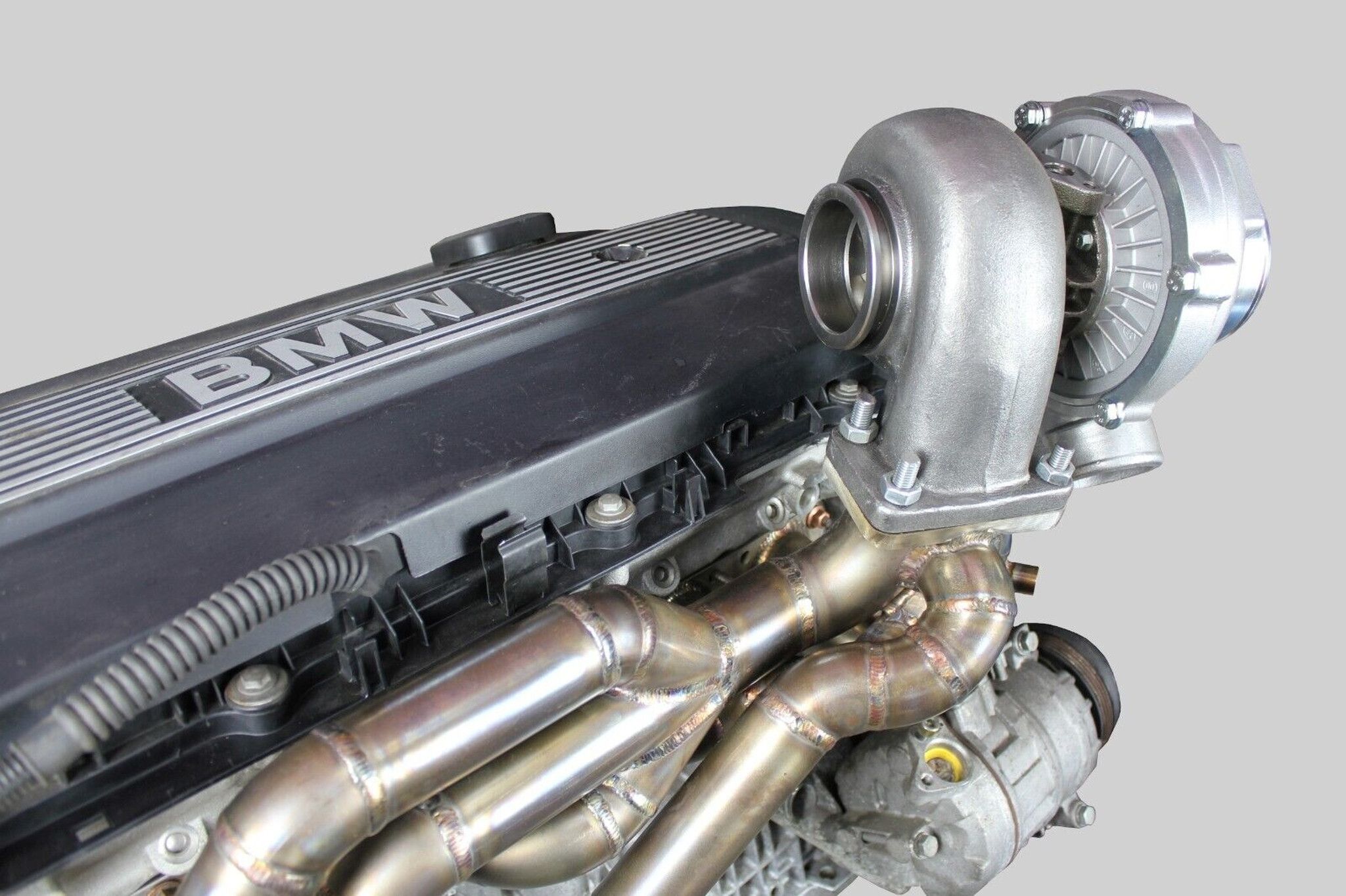 BMW M50 M52 M54 TUBULAR STAINLESS STEEL TURBO EXHAUST MANIFOLD TOP ...